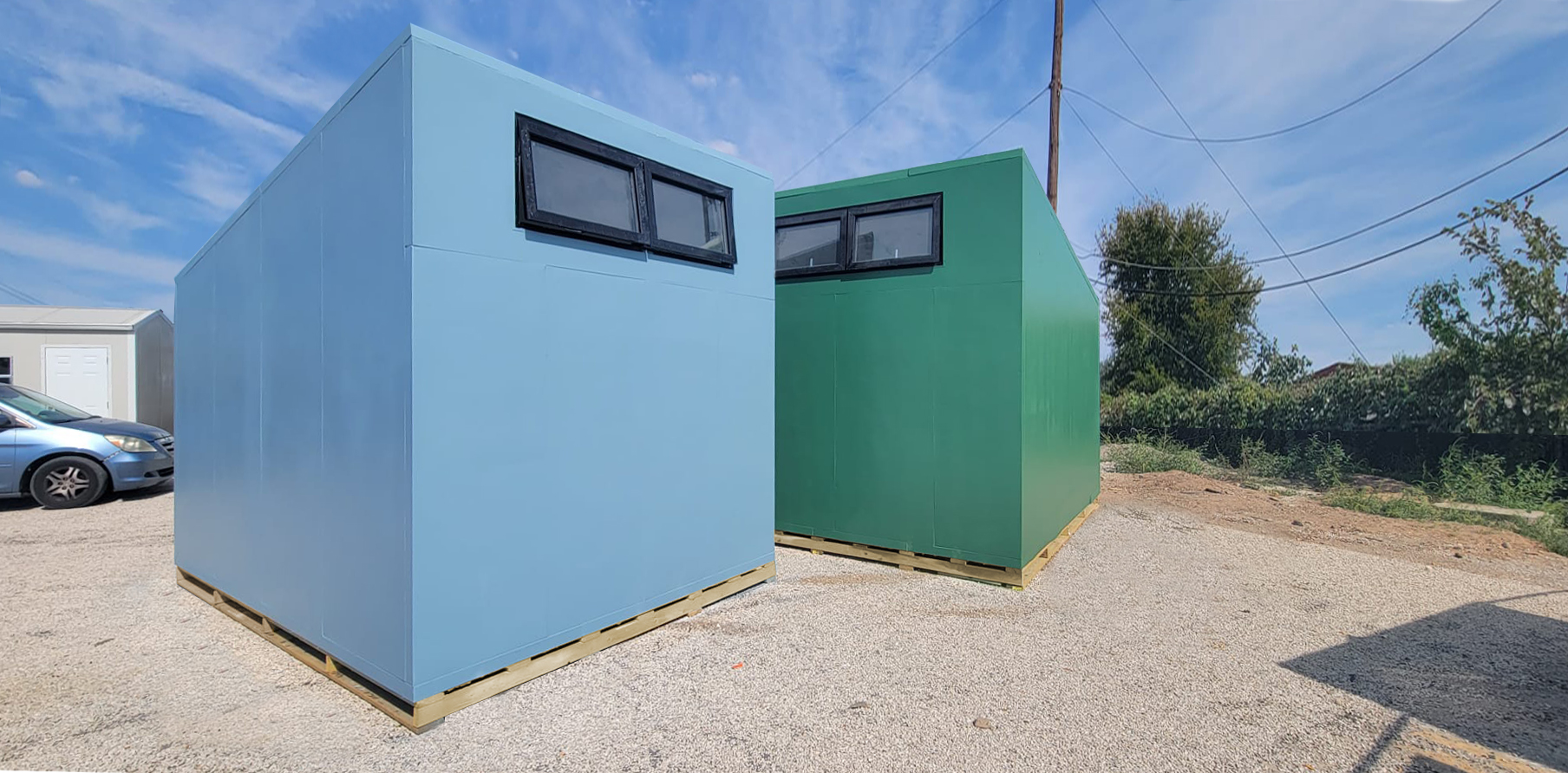 PLUGIN HOUSES FOR THE UNHOUSED / People's Architecture Office